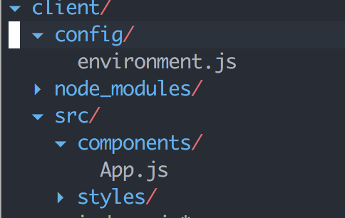 App config · Issue #352 · coryhouse/react-slingshot · GitHub